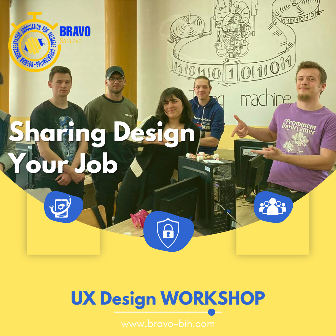 Share - Design Your Job - Workshop - BRAVO BiH
