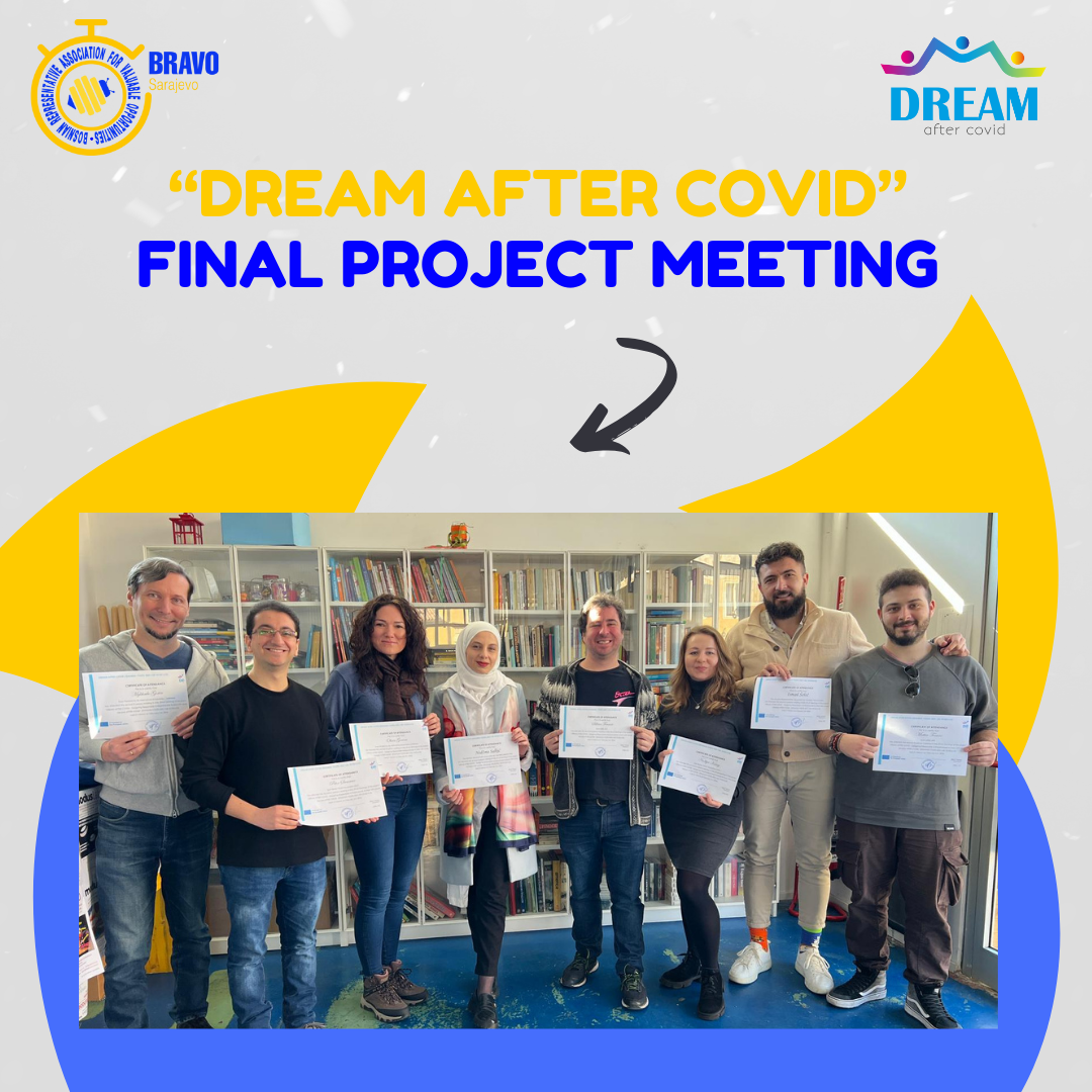 Final Project Meeting: Dream After Covid - BRAVO BiH
